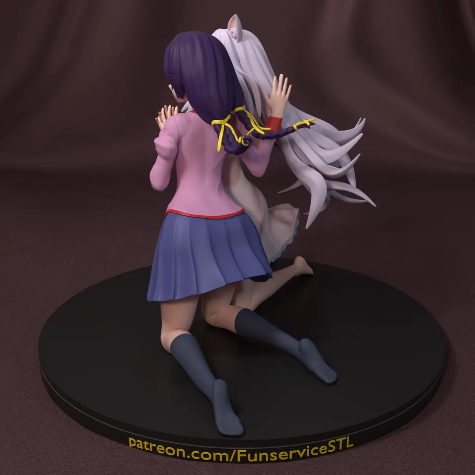 Tsubasa Hanekawa from Monogatari anime by FunserviceStl | Download free ...