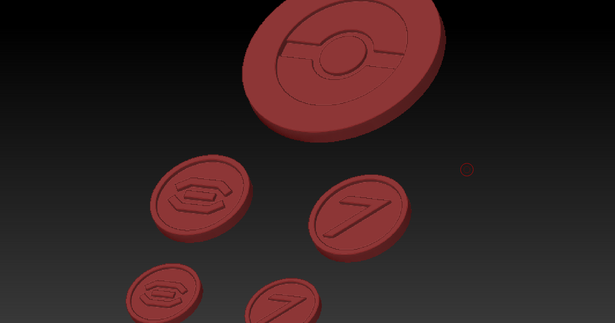 Star Wars Legion POI Tokens and Red and Blue Tokens por Maartensj ...