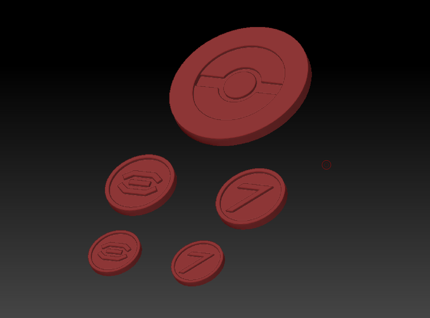 Star Wars Legion POI Tokens and Red and Blue Tokens by Maartensj ...