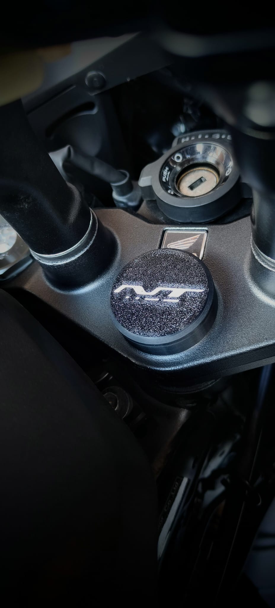 Honda NT1100 motorcycle steering stem nut cover by kiksu | Download ...
