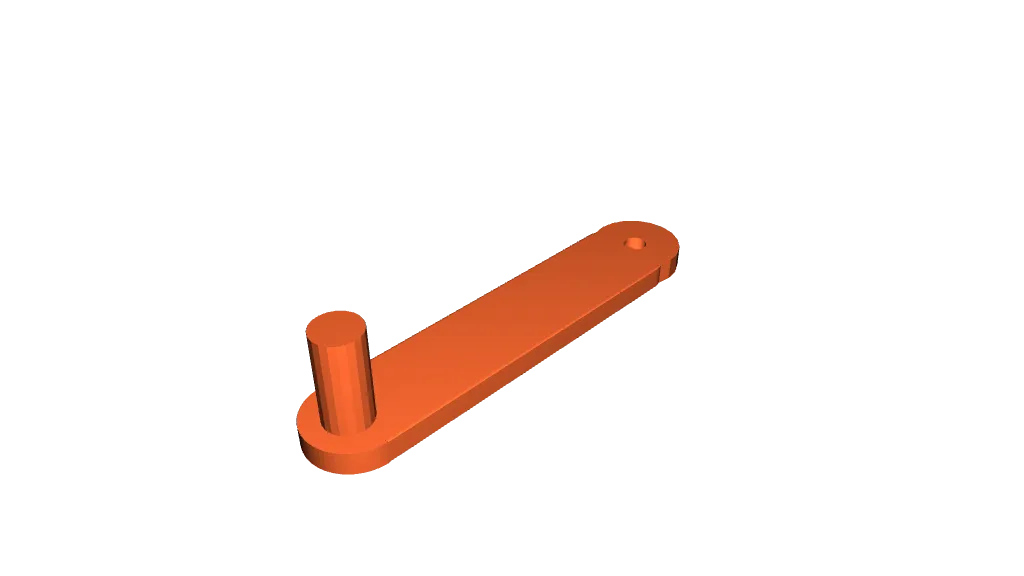 NEMA (17) Hand crank by DonMul | Download free STL model | Printables.com