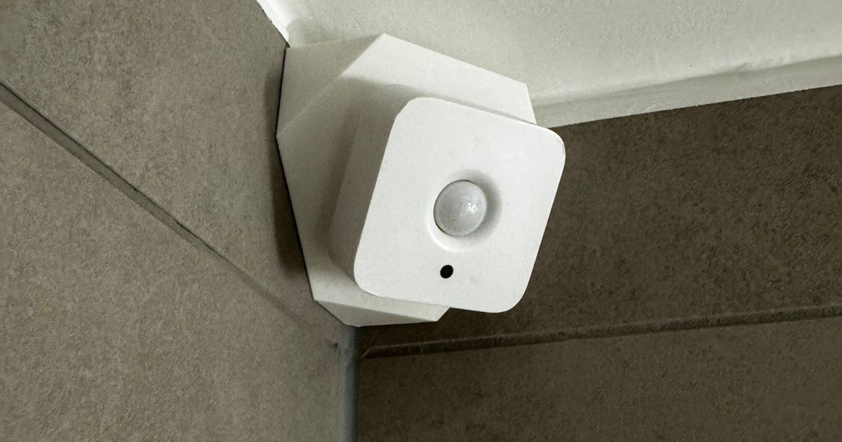 Philips Hue Motion Sensor Wall Mount Angle by PrintLab | Download free STL model | Printables.com