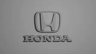Honda logo wall art by Brad | Download free STL model | Printables.com