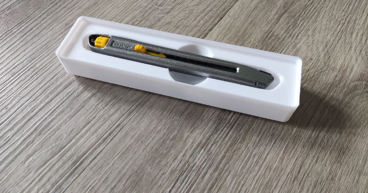 Gridfinity Cutter Knife Holder por User | Descargar modelo STL gratuito ...