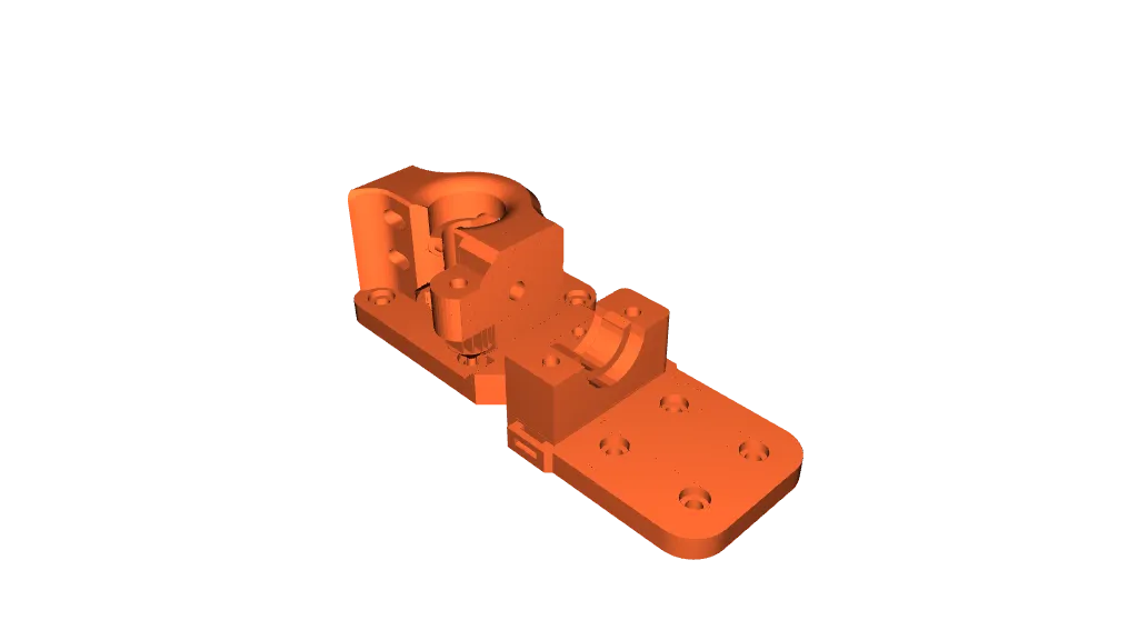 E3D v6 Direct Drive Extruder by SirZapsALot | Download free STL model ...