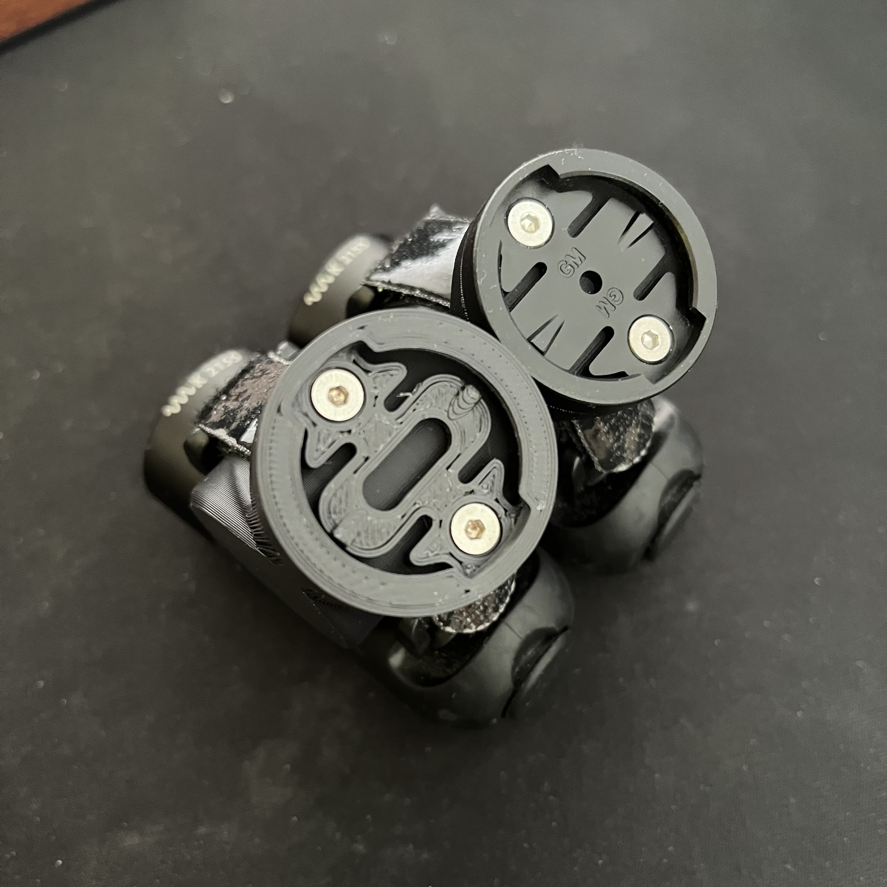 Light Adapter for Garmin Mount Bottomside by rpe | Download free STL ...