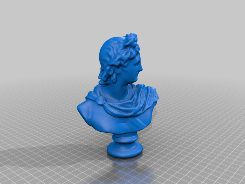 Apollo sculpture（generated by Revopoint POP） by PLAprinter | Download ...