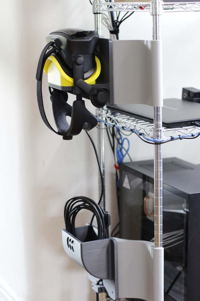 Valve Index mount for a wire shelf by esologic | Download free STL ...