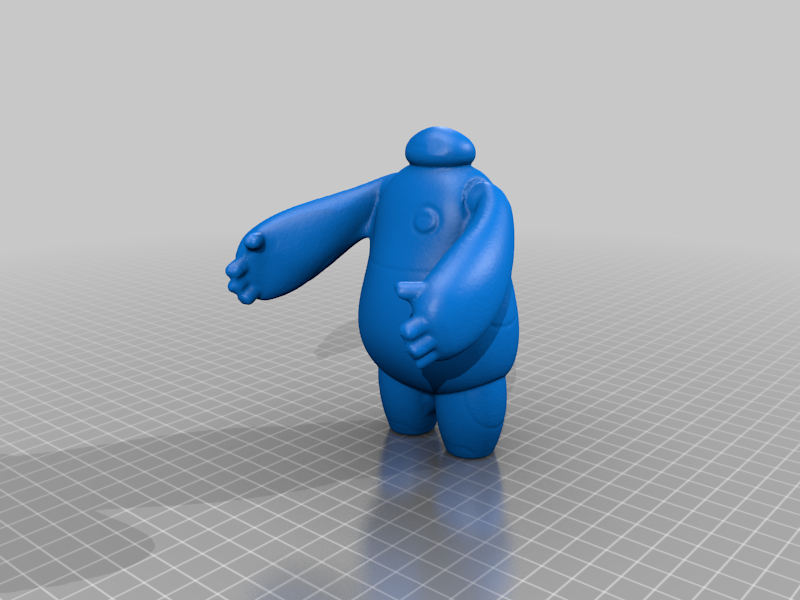 Bay Max（generated by Revopoint POP） by PLAprinter | Download free STL ...