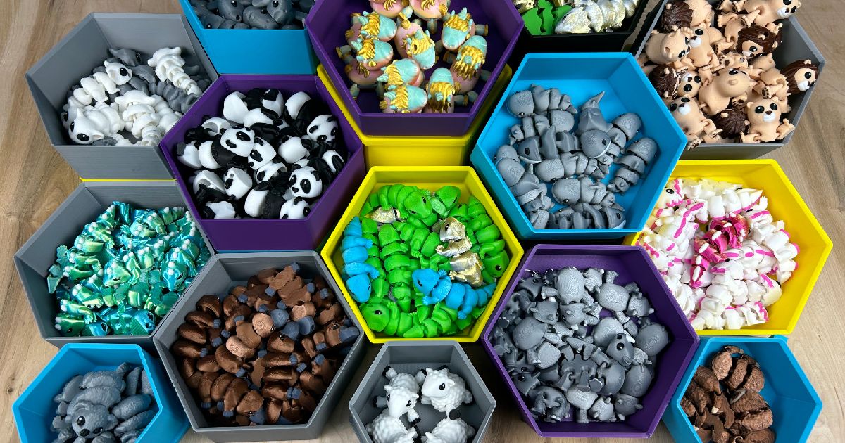 HexBin System by Built_Over_Bot | Download free STL model | Printables.com