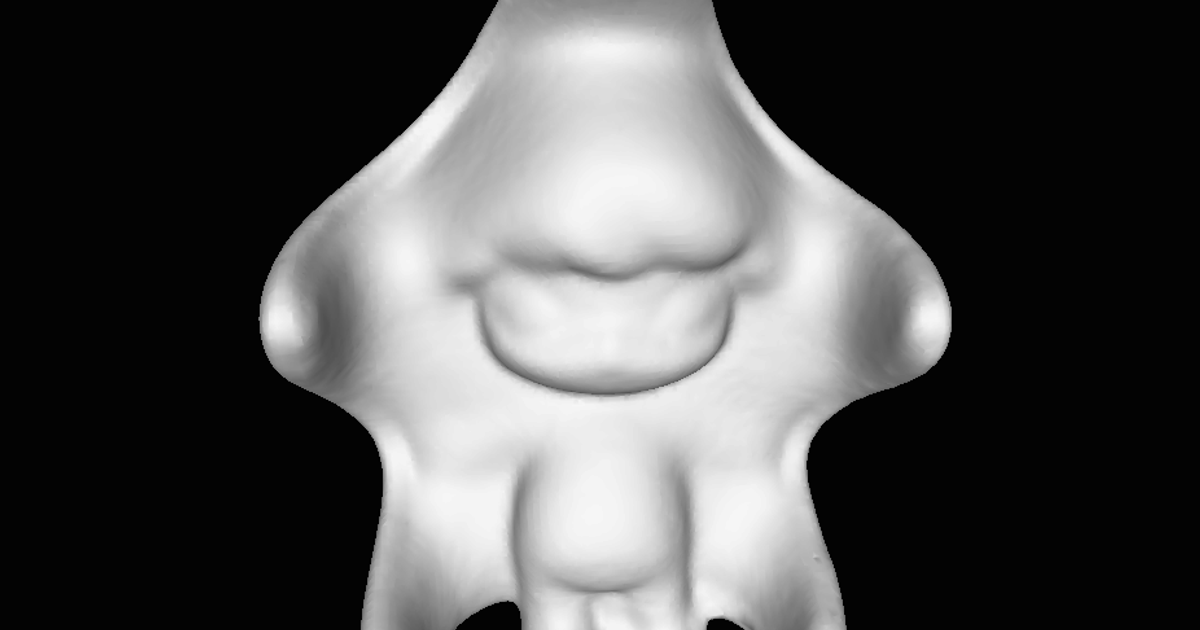 Starfish（generated Revopoint POP） by PLAprinter | Download free STL ...