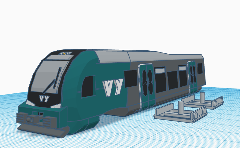 VY type 75-2 front car by Rares Bumbacea | Download free STL model ...