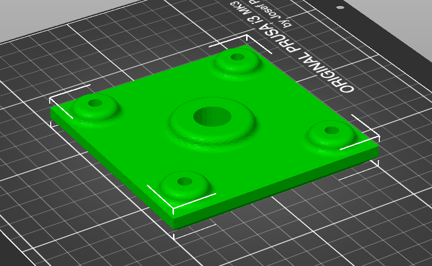 tent peg anchor plate by Johannes | Download free STL model ...