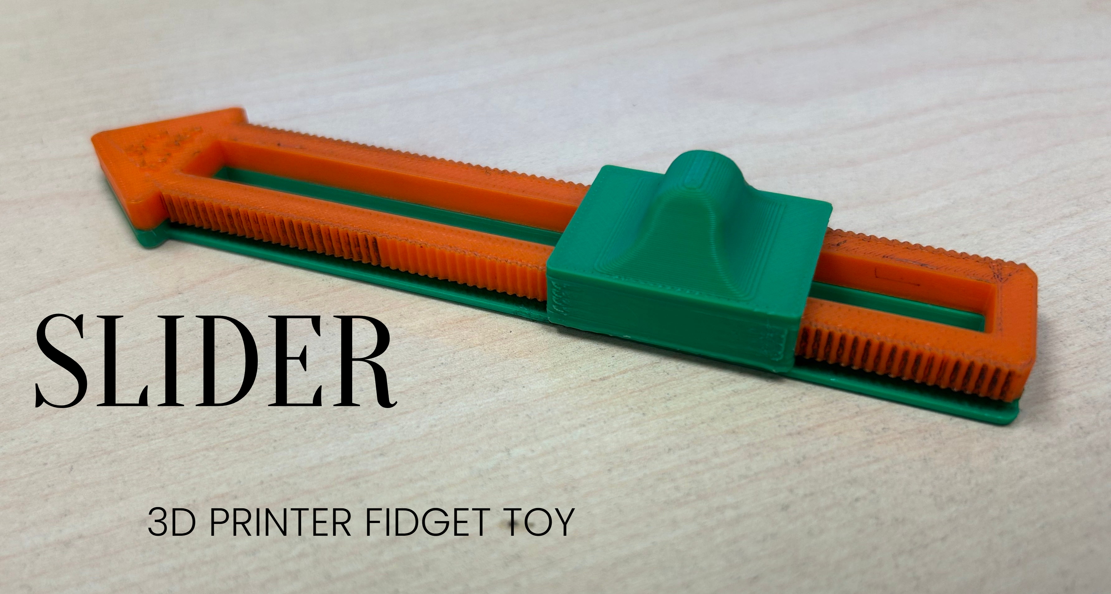 SLIDER FIDGET TOY by LOBO | Download free STL model | Printables.com