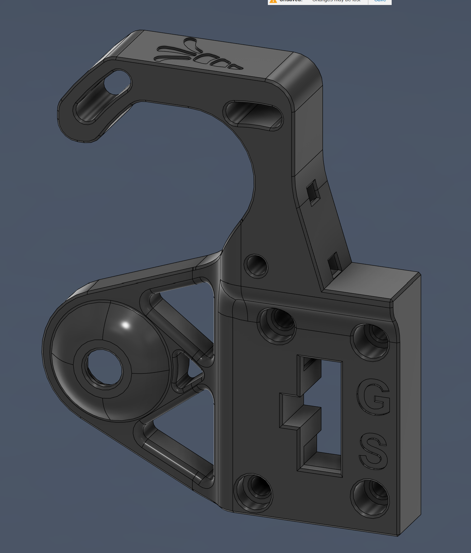 ERCF Motor_Arm_NEMA17 Molex 2x6 Connector by TheVoronModder | Download ...