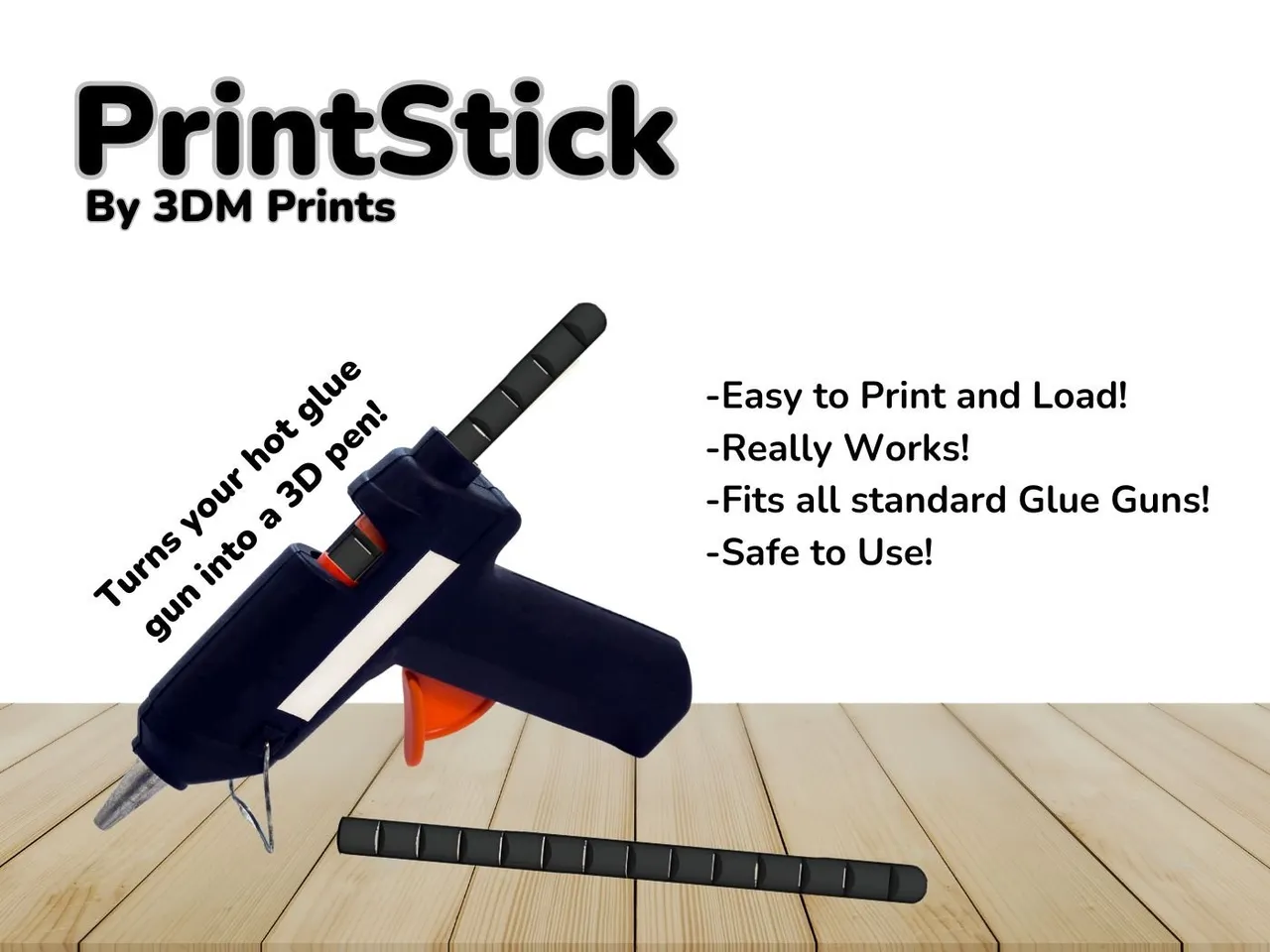 hot glue stick! by coopertheprinterman | Download free STL model ...