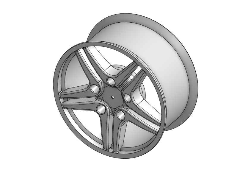 Tire Rim by Buildz | Download free STL model | Printables.com