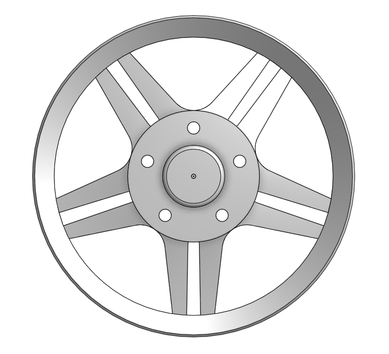 Tire Rim by Buildz | Download free STL model | Printables.com