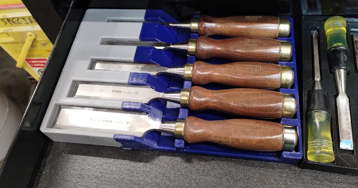 Irwin Marples chisel tray by TreoWayne | Download free STL model ...