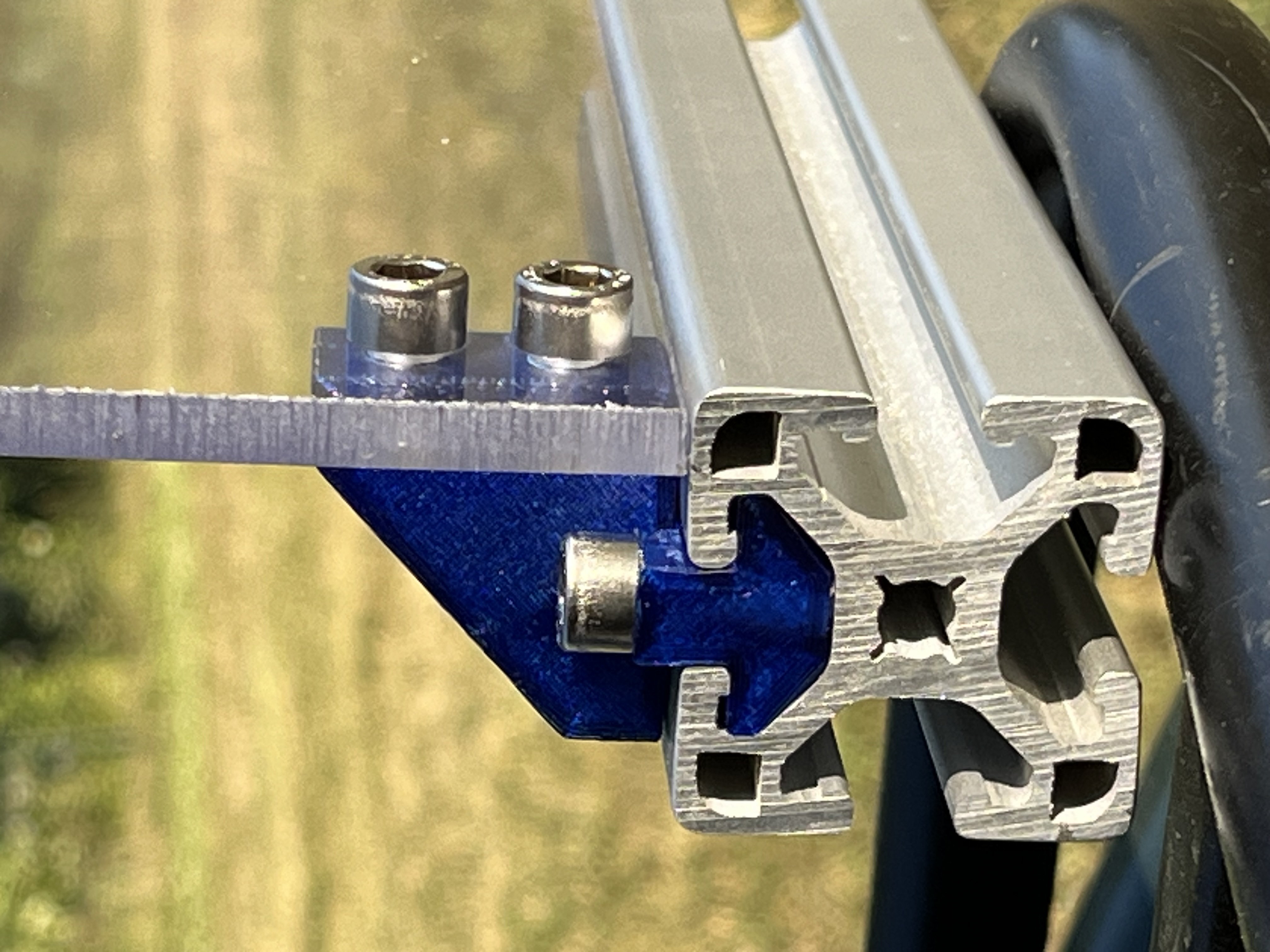 Panel Mount Bracket > 1.5Inch Rail by Alloysome | Download free STL ...