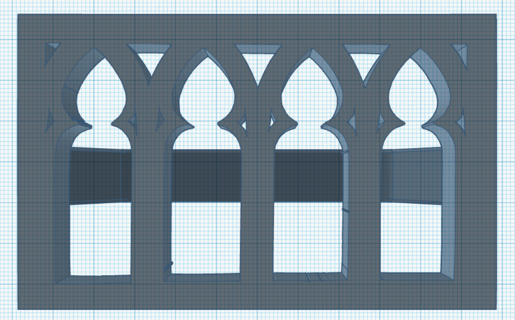 Arched Window Sand Imprinting Tool by ViMaiore | Download free STL ...