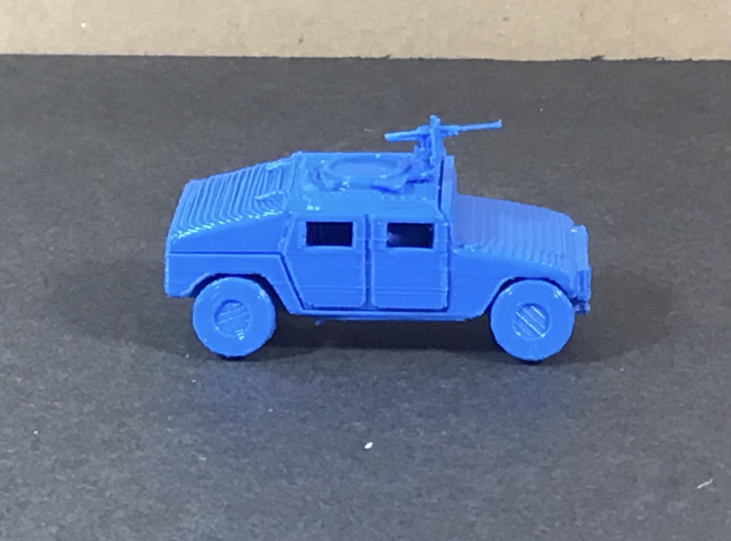 Humvee Card Model 1:100 Scale HMMWV High Mobility Multipurpose Wheeled ...