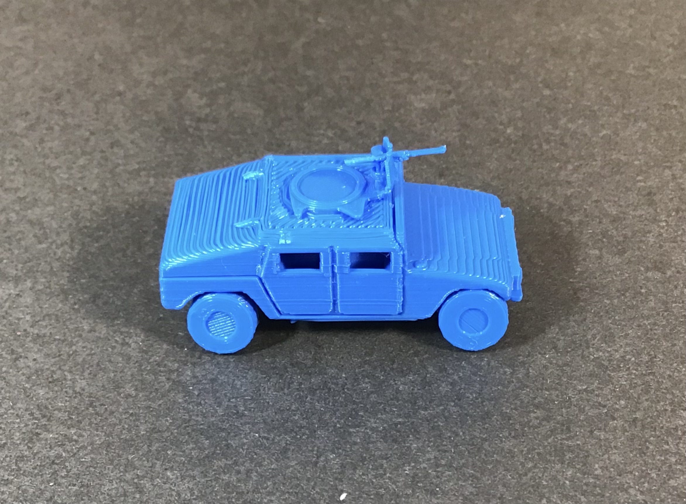 Humvee Card Model 1:100 Scale HMMWV High Mobility Multipurpose Wheeled ...