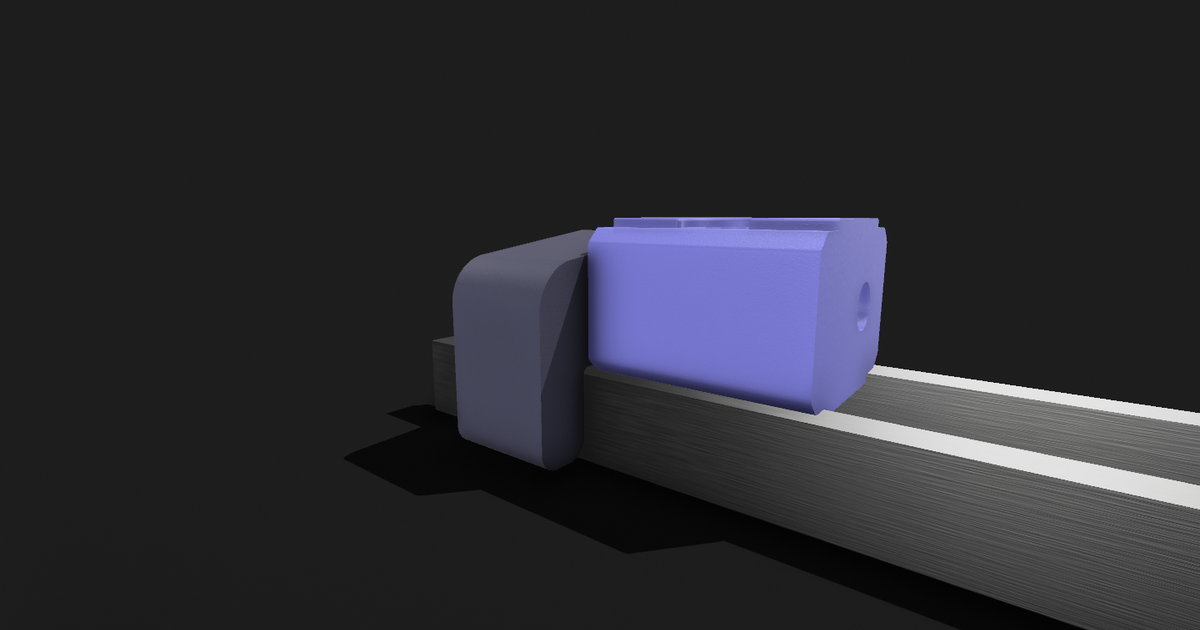 Stop Block (Flip Stop) by Milton Cabrera | Download free STL model | Printables.com