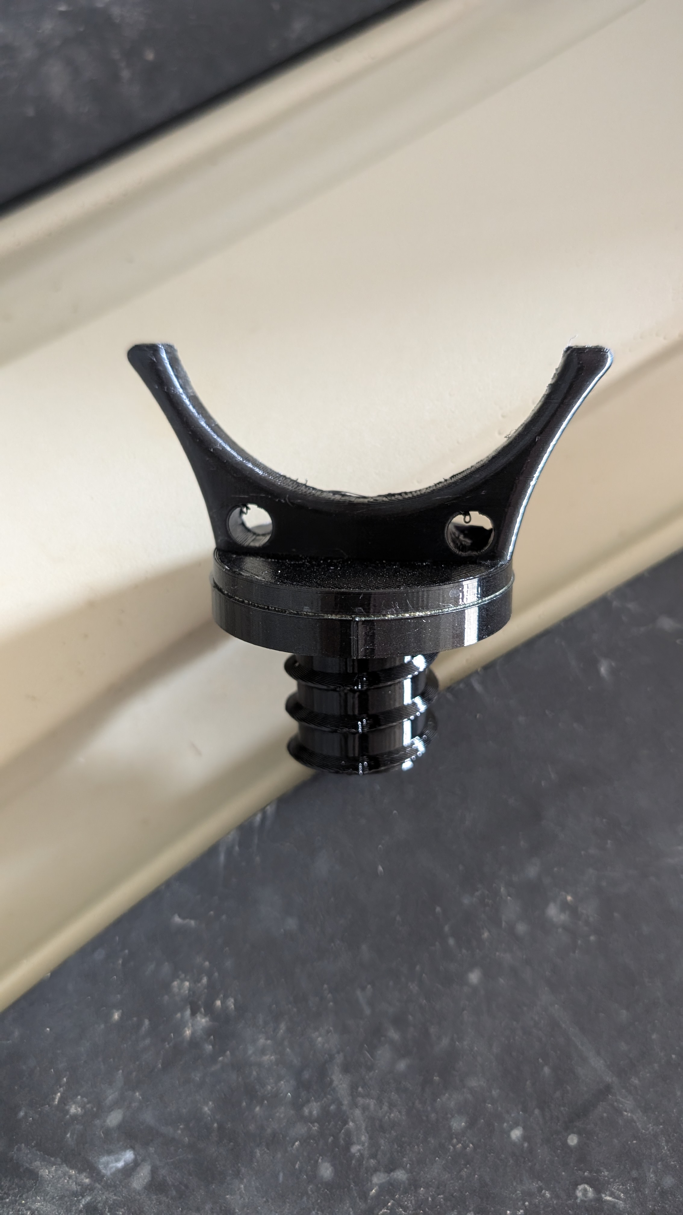 Fishing rod holder for Perception Kayak Solo mounts by ScootyPuffJR ...