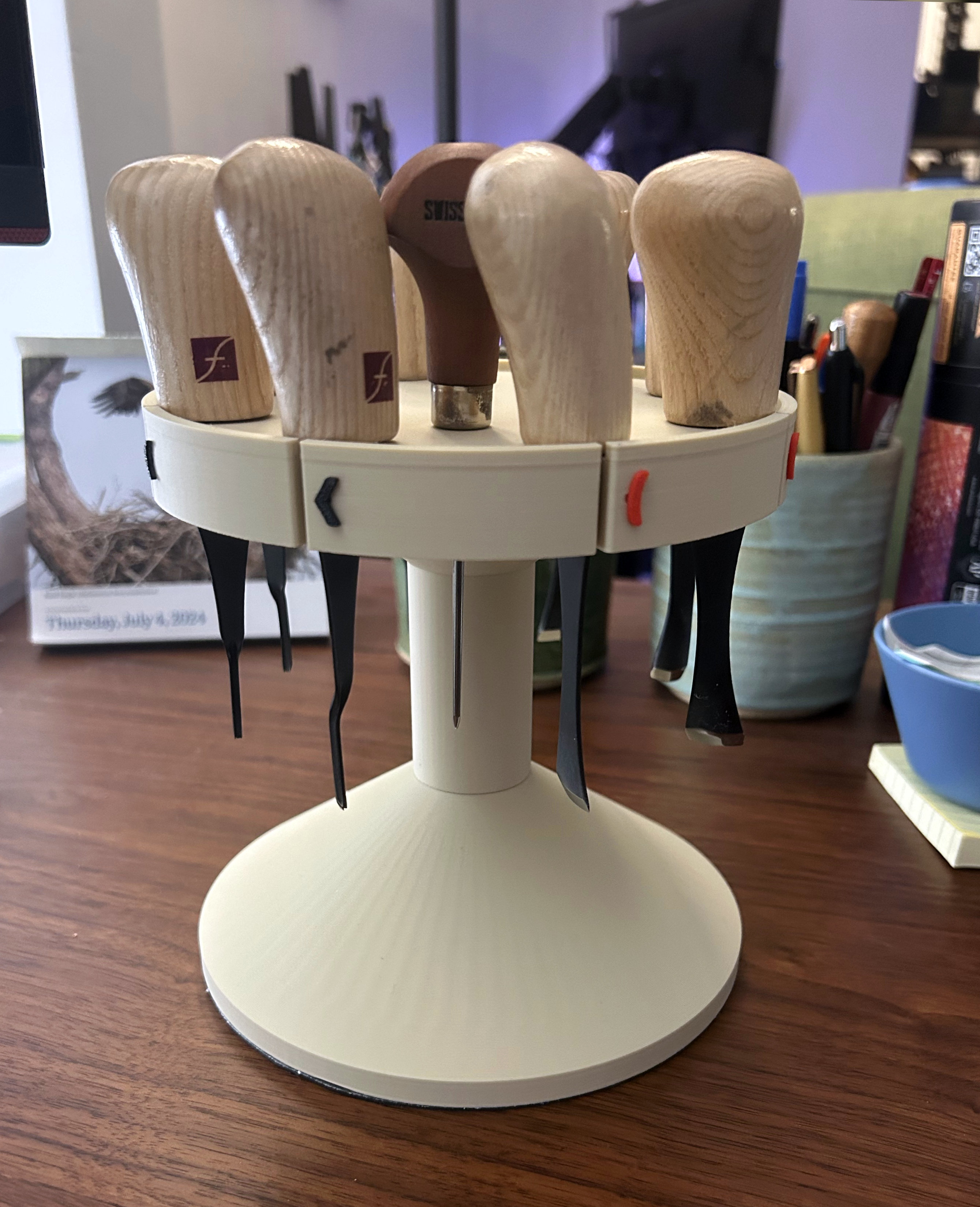 Flexcut Rotating Tool Holder by Dinkus | Download free STL model ...