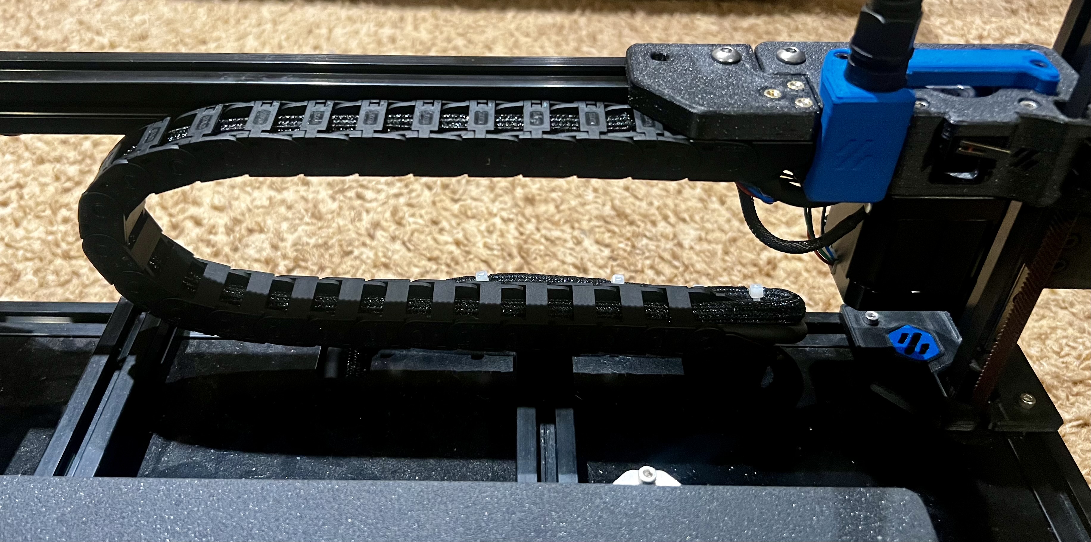 Voron 2.4 Horizontal Z Axis Cable Chain Mod by Herculez3D | Download ...
