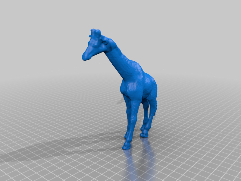 GIRAFFE (GENERATED BY REVOPOINT POP) by PLAprinter | Download free STL ...