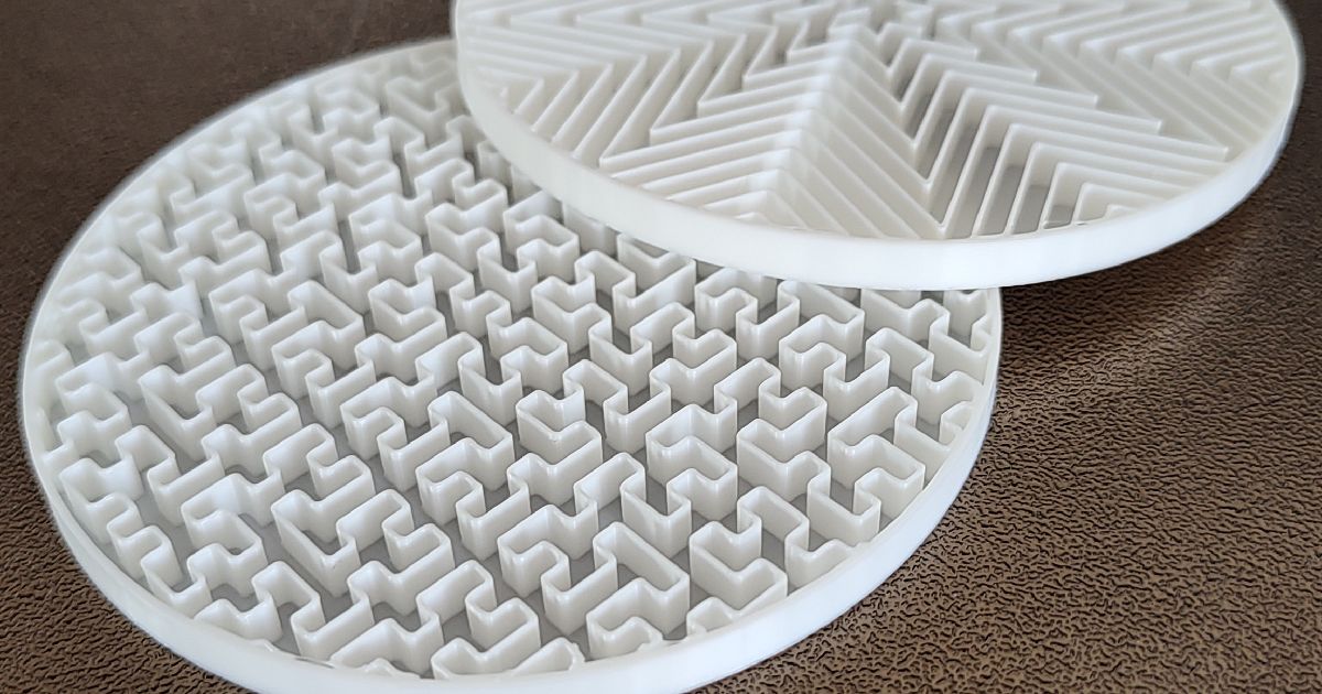 Cup mat by Majki Game | Download free STL model | Printables.com