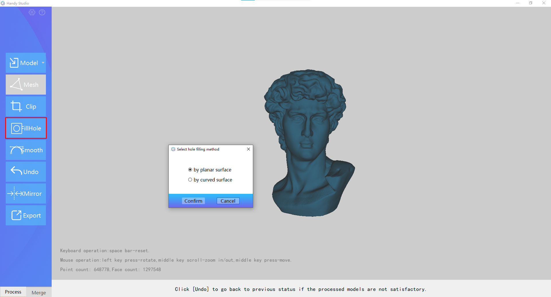David（scanned by Revopoint POP 3D scanner） by PLAprinter | Download ...