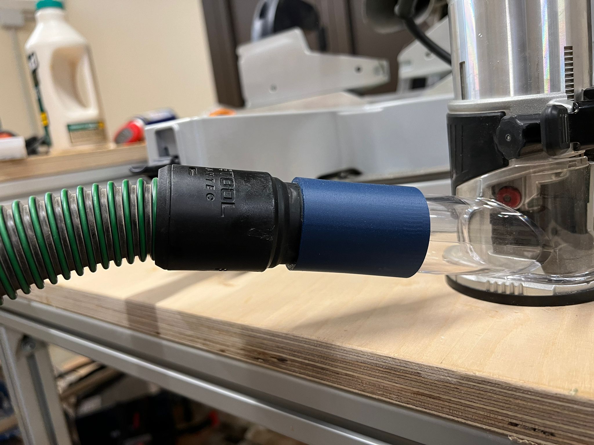 Makita RT0700 to Festool Vacuum Adapter by mportus | Download free STL ...