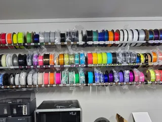 Filament Spool Rack based on IKEA ANTILOP 25mm Legs by Andrew Frahn ...