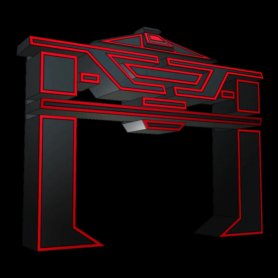 Tron Recognizer Original 1982 by Douglas Calabrese | Download free STL ...