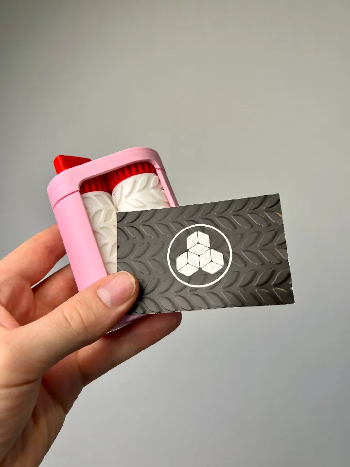 Knitting - Business Card Embosser Roller by MakerSpace.Online ...