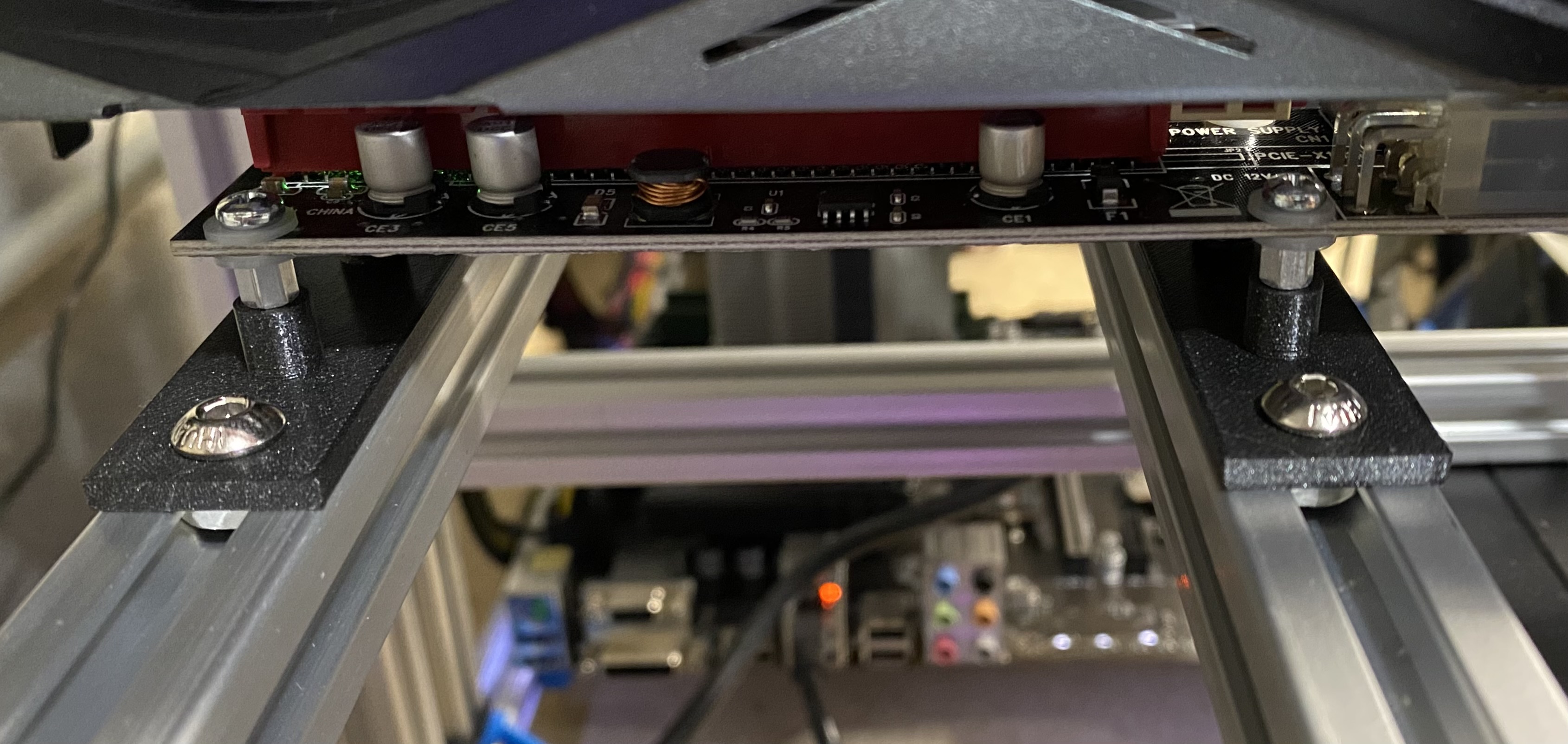 PCI Riser Standoff for 2020 Extrusion by Jake3DPrint | Download free ...