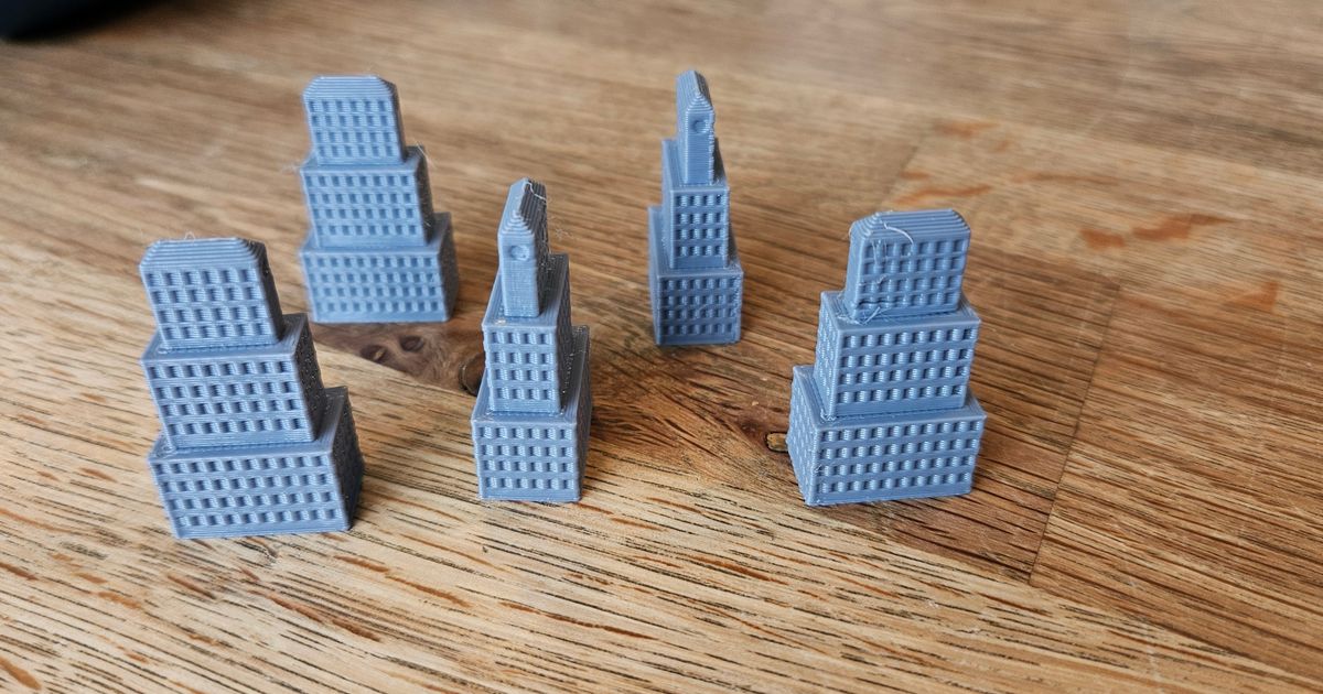 Monopoly Skyscraper by Martijn Grendelman | Download free STL model ...