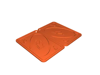 Uno reverse card keychain by Aldrin | Download free STL model ...