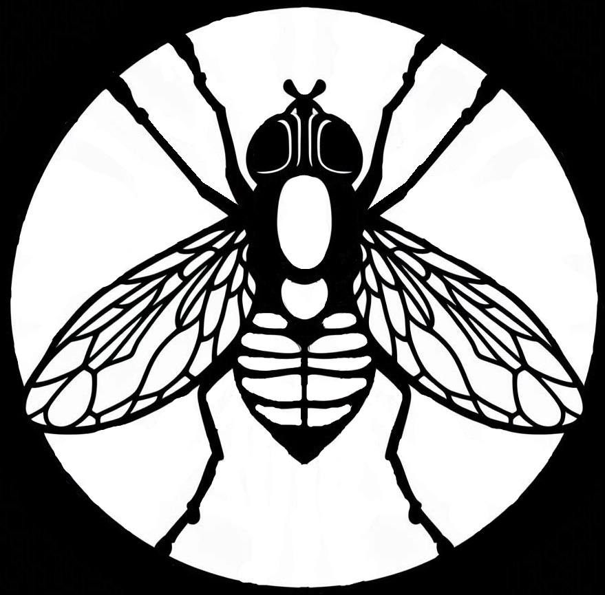 200 mm grill with fly motif by Nina Máčová | Download free STL model ...