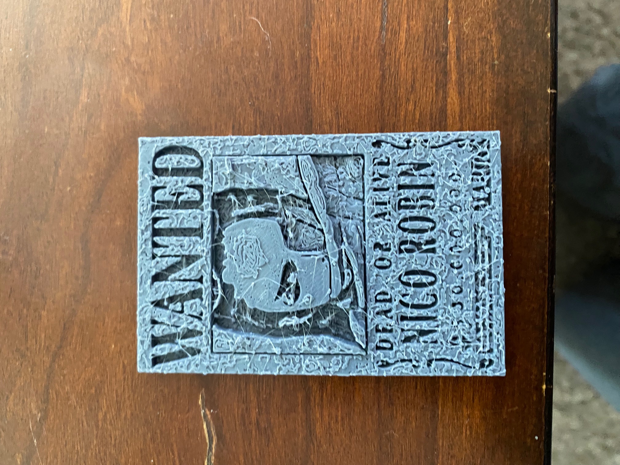 Robin Post Wano bounty poster by Aidan | Download free STL model ...