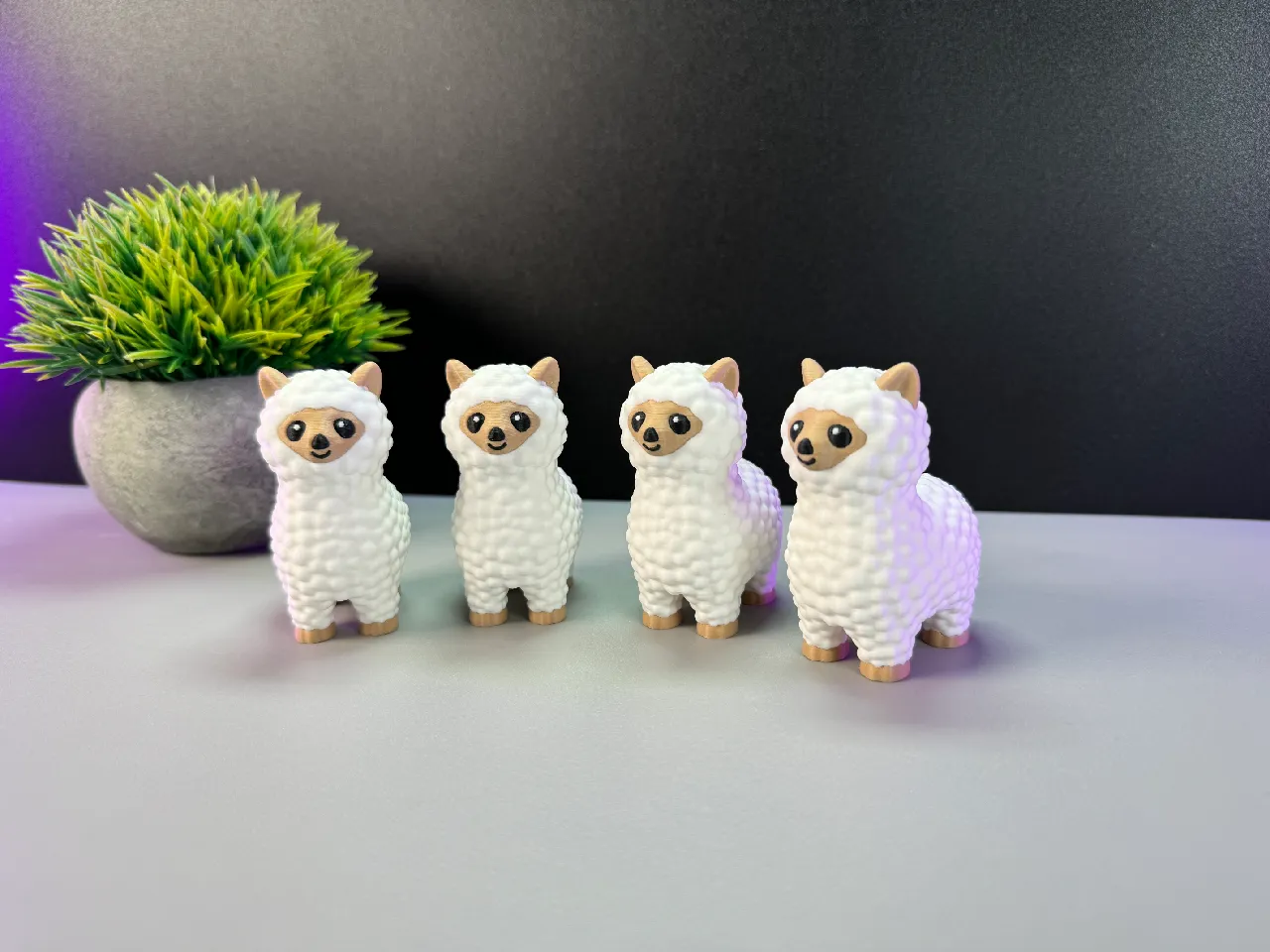 Cute Llama by 3DPrintyi | Download free STL model | Printables.com