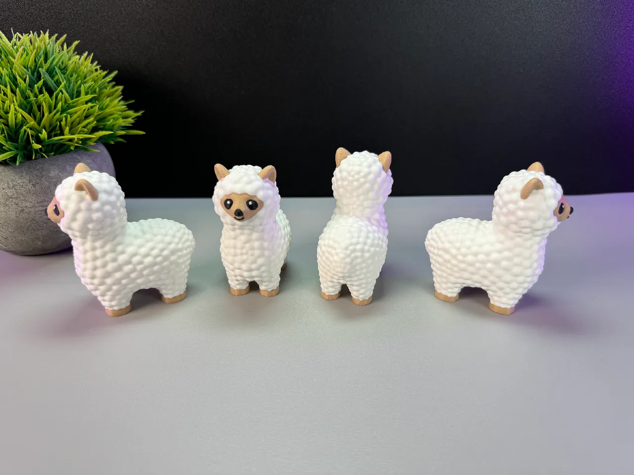 Cute Llama by 3DPrintyi | Download free STL model | Printables.com