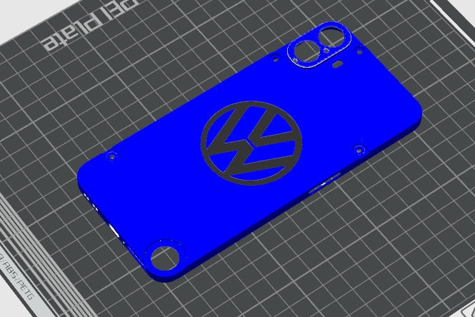 CMF_Phone_1_VW logo by Nicolai clausen | Download free STL model ...