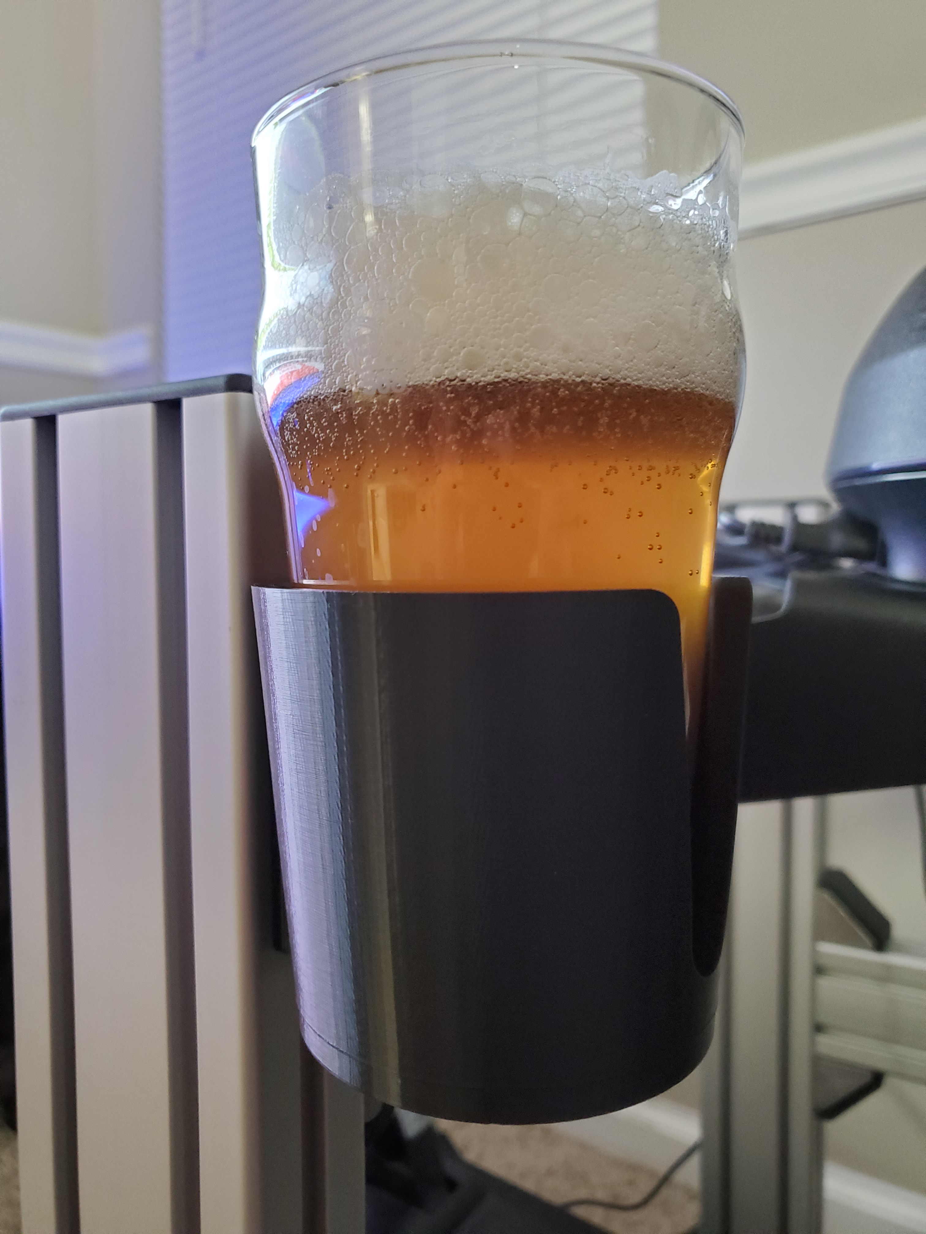 Sim Racing Cup Holder (For M6 Bolts) by HLFR ENGR | Download free STL ...