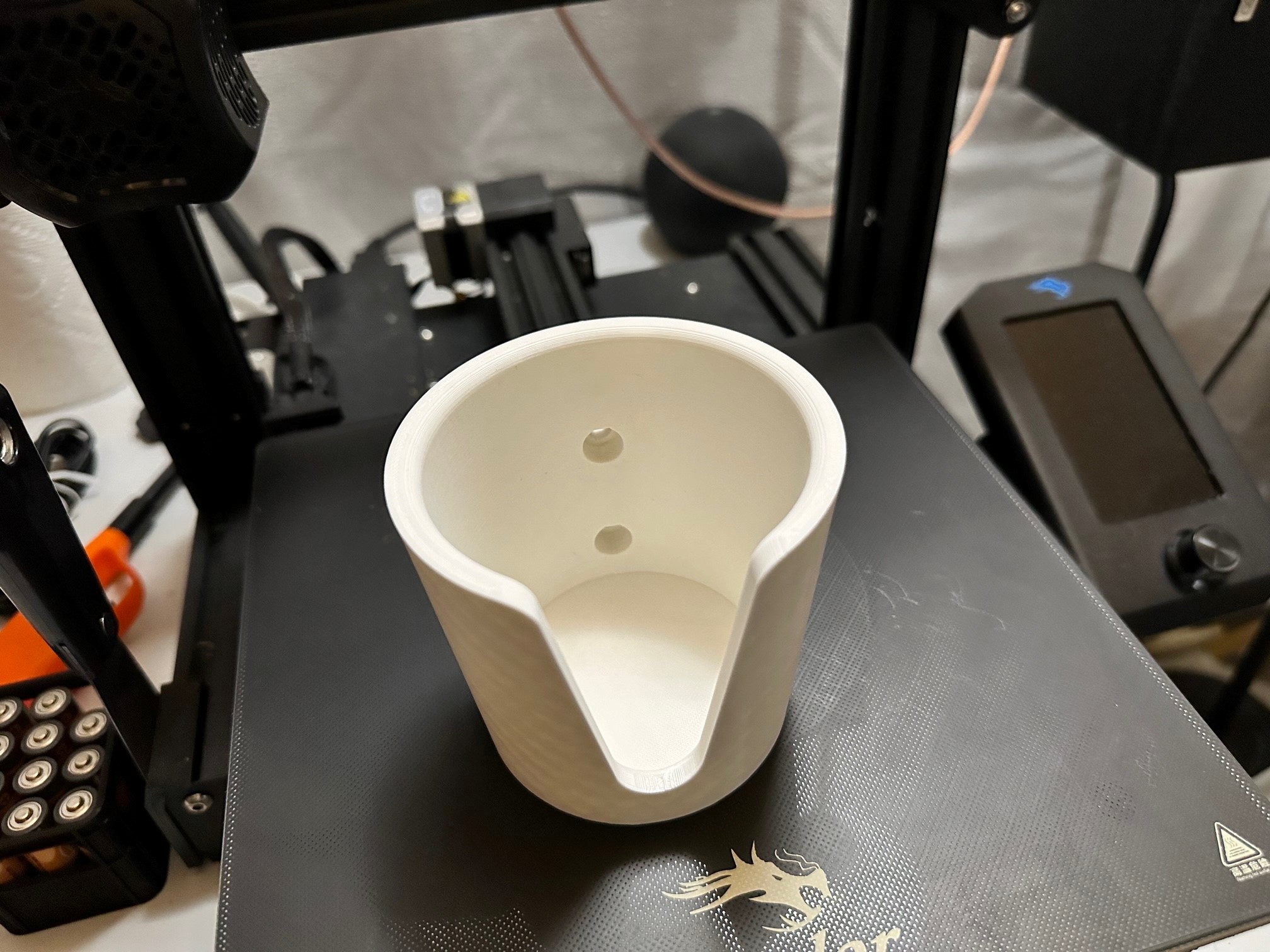 Sim Racing Cup Holder (For M6 Bolts) by HLFR ENGR | Download free STL ...