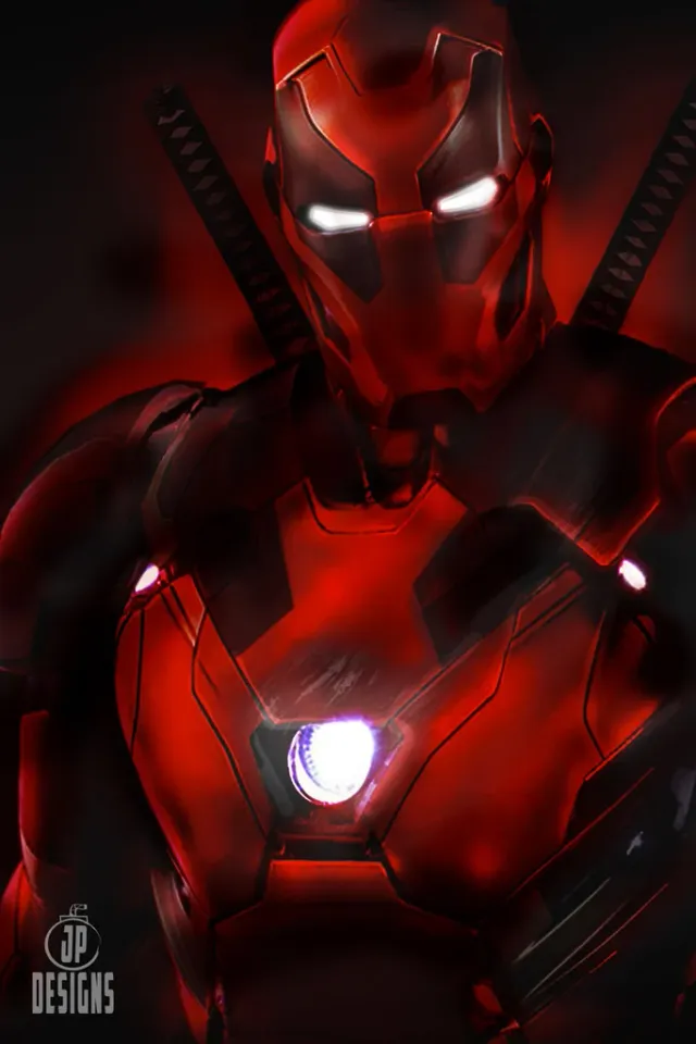 Iron Deadpool Helmet by TheHunteOfficia1 | Download free STL model ...