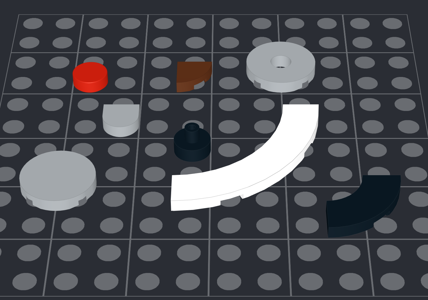 Tile, Round LEGO Brick (Real LEGO) by dokxtr | Download free STL model ...